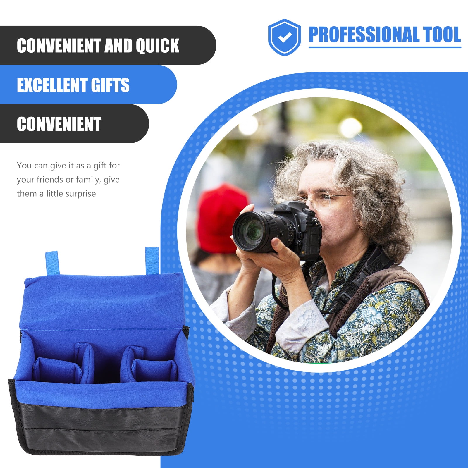 Yuangui Bag Camera Camcorder Photography Lens Travel Video Holder ...