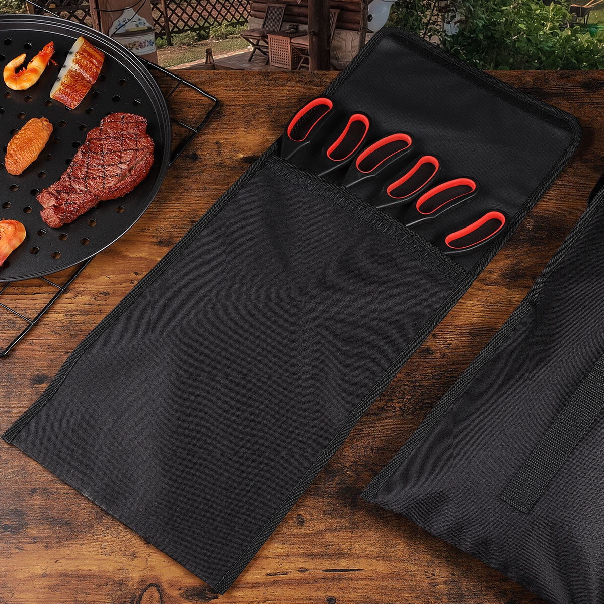 Yuangui Bag Tool Bbq Storage Grill Barbecue Utensil Holder Accessory ...