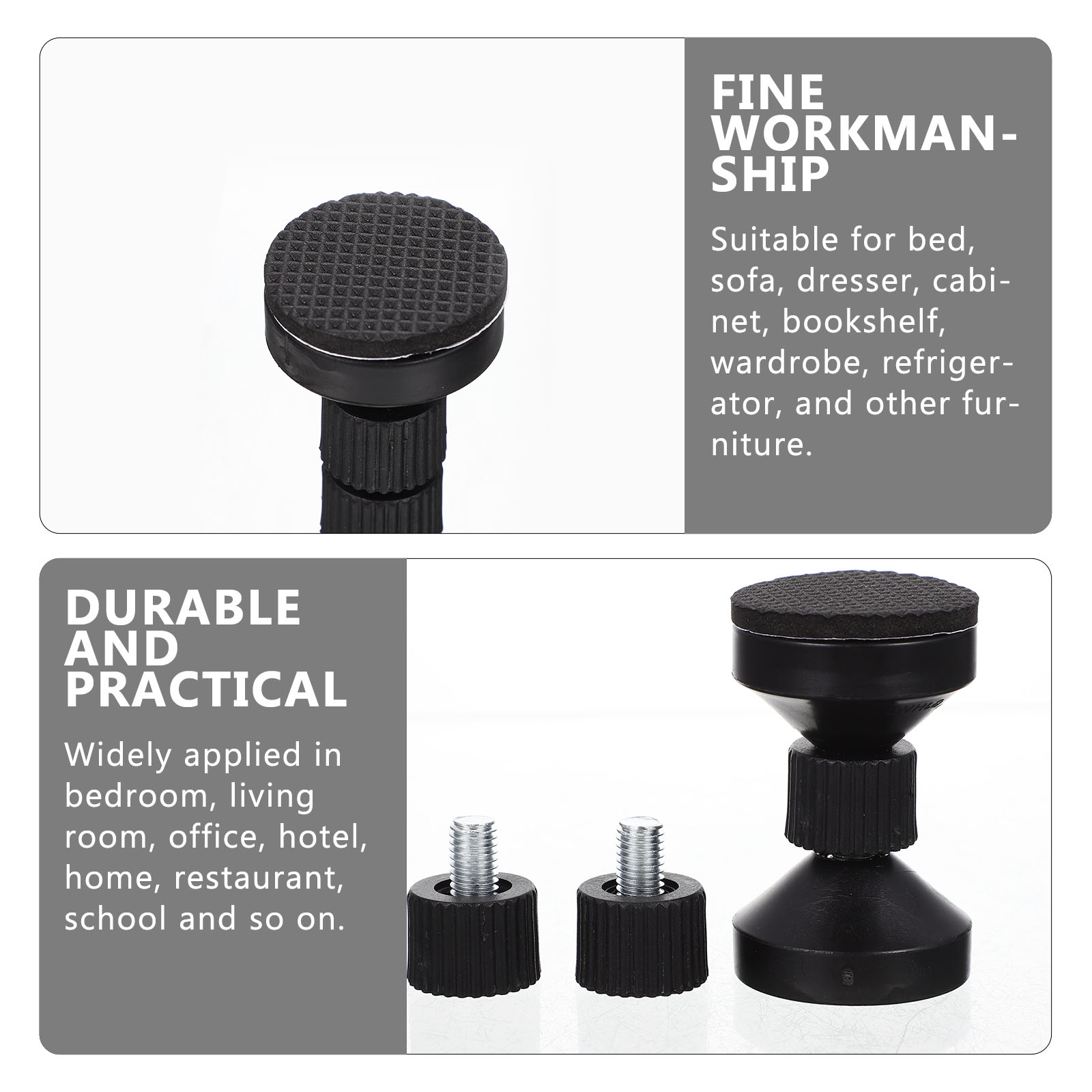 Yuangui Bed Headboard Stabilizer Stopper Wall Frame Fixer Shake Anti ...