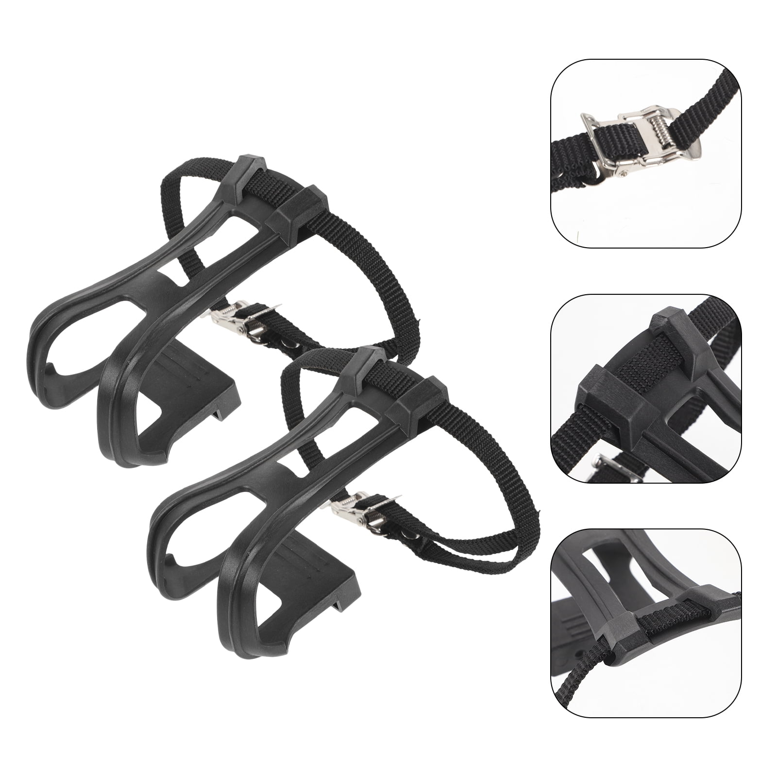 Yuangui Bike Pedals Toe Straps Pedals Cages Road Pedal Clips ...