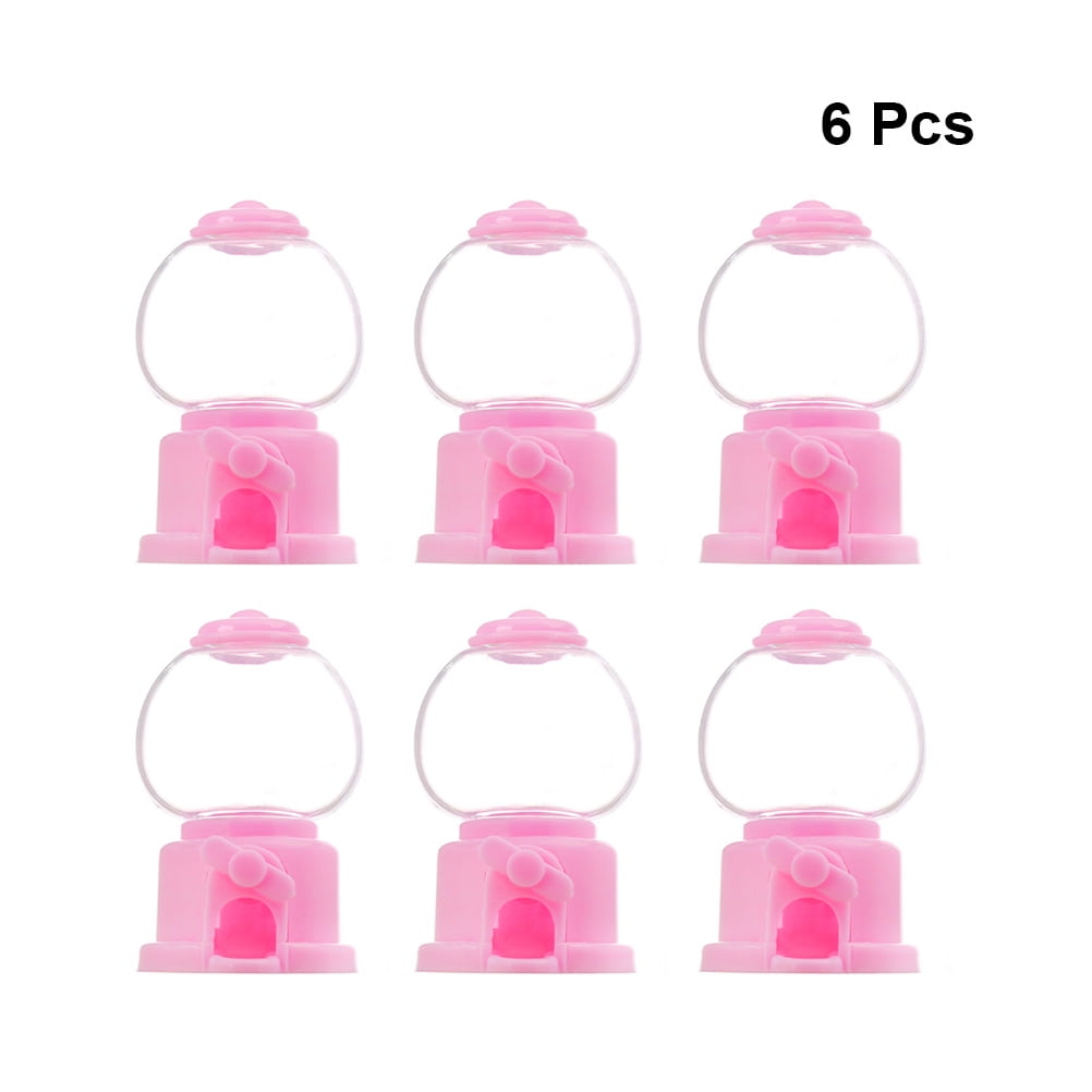 FRCOLOR Pink Plastic Candy Machine Toy for Kids Playing Improve HandEye ...