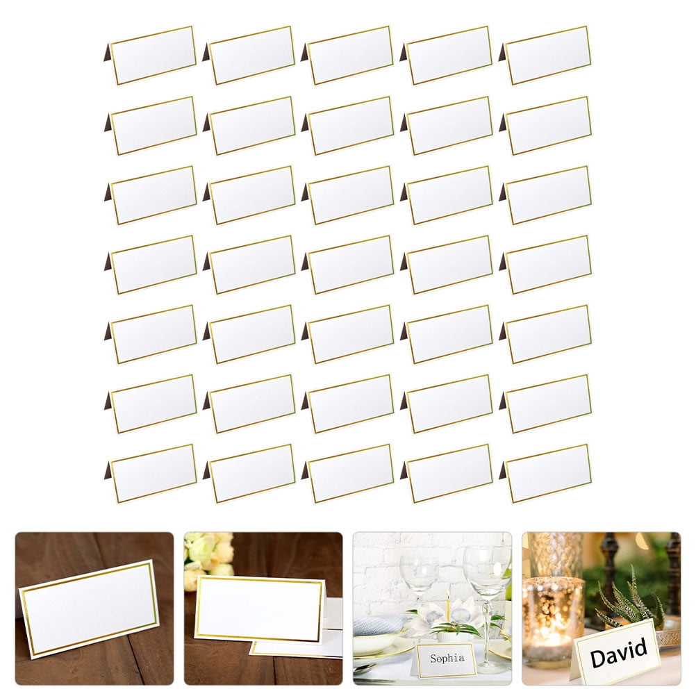 Yuangui Cards Place Name Table Wedding Seating Tags Setting Favors ...