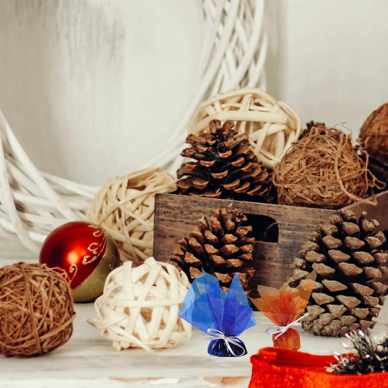 Yuangui Cellophane Paper Wrap Sheets Cello Wrapping Candy Sheet Colored ...