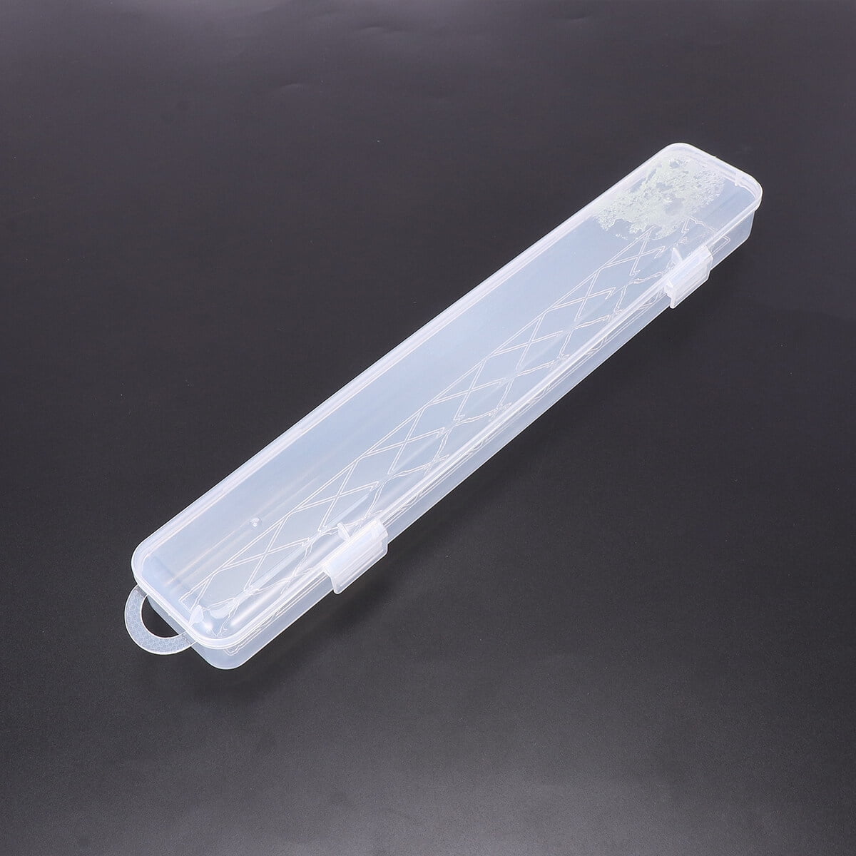 Yuangui Clear Container 3Pcs Paintbrush Box Plastic Transparent Paint ...