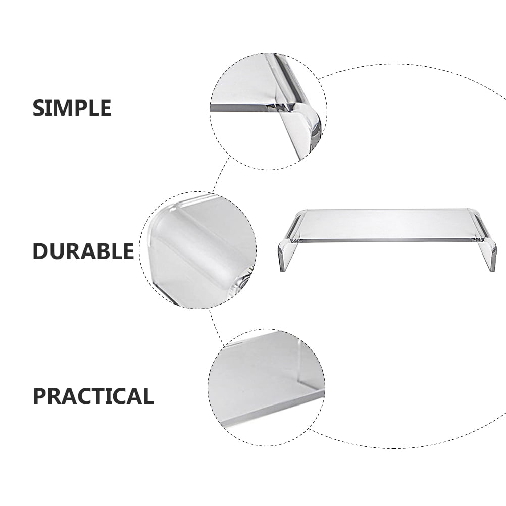 Alasum Height Adjustable Acrylic Monitor Riser 1Pack for School Use ...