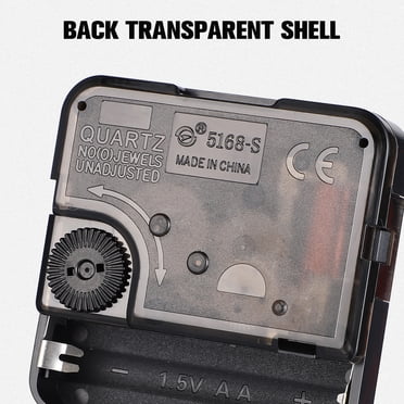 12888 Clock Mechanism Battery Powered Clock Movement Clock Mechanism ...