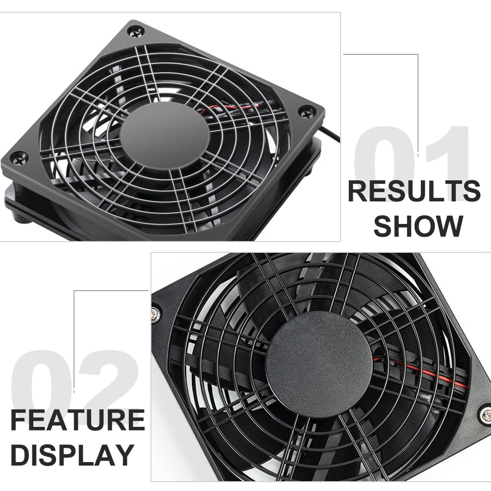 Yuangui Computer Case Cabinet Silent Cooling Fan 5V USB Heat Exhaust ...