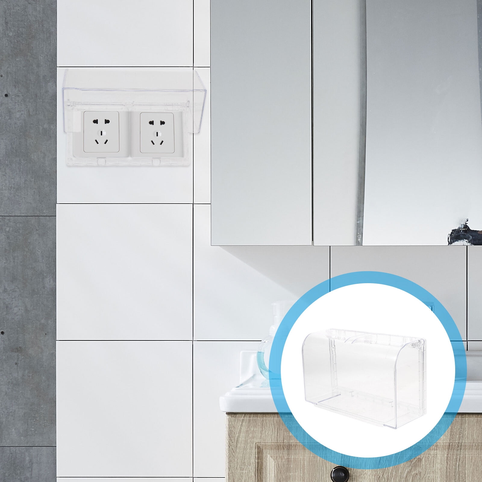 Yuangui Cover Outlet Socket Box Switch Electrical Waterproof Plug ...