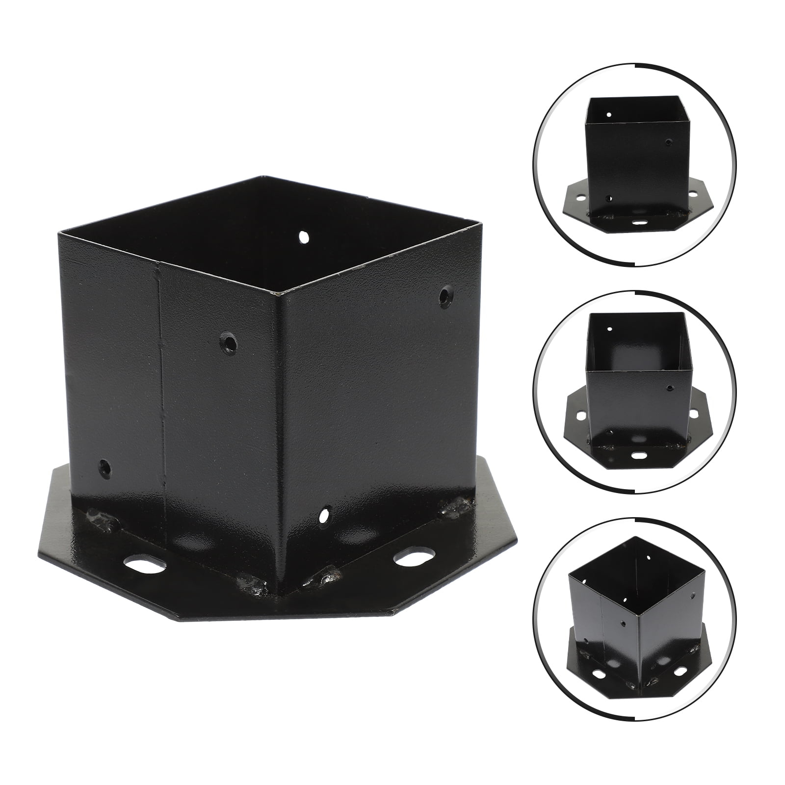 Yuangui Deck Fence Holder Sleeve Support for 4x4 Square Posts - Walmart.com