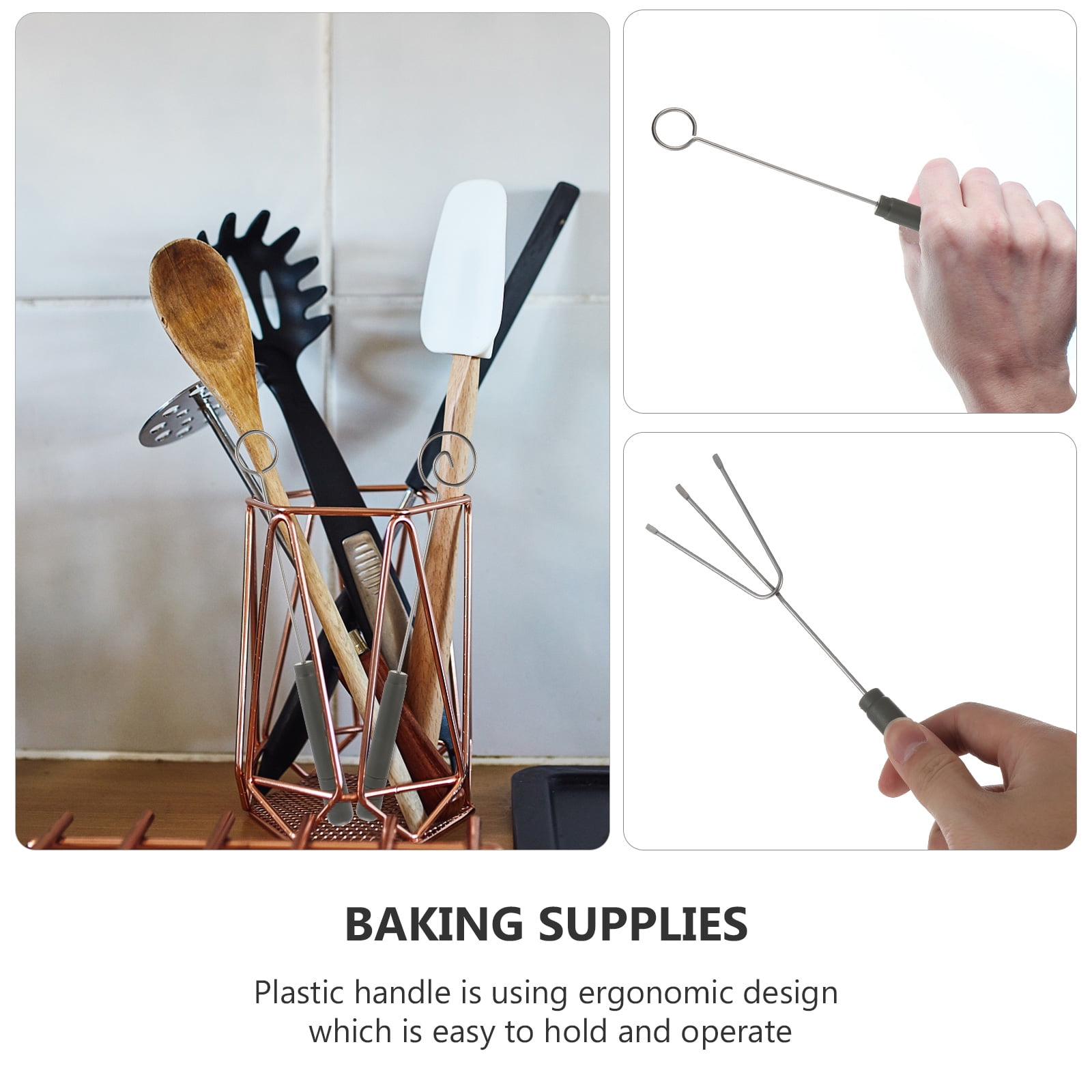 Yuangui Dipping Tool Tools Fork Chocolate Cookie Piece 3 Tool Fondue ...