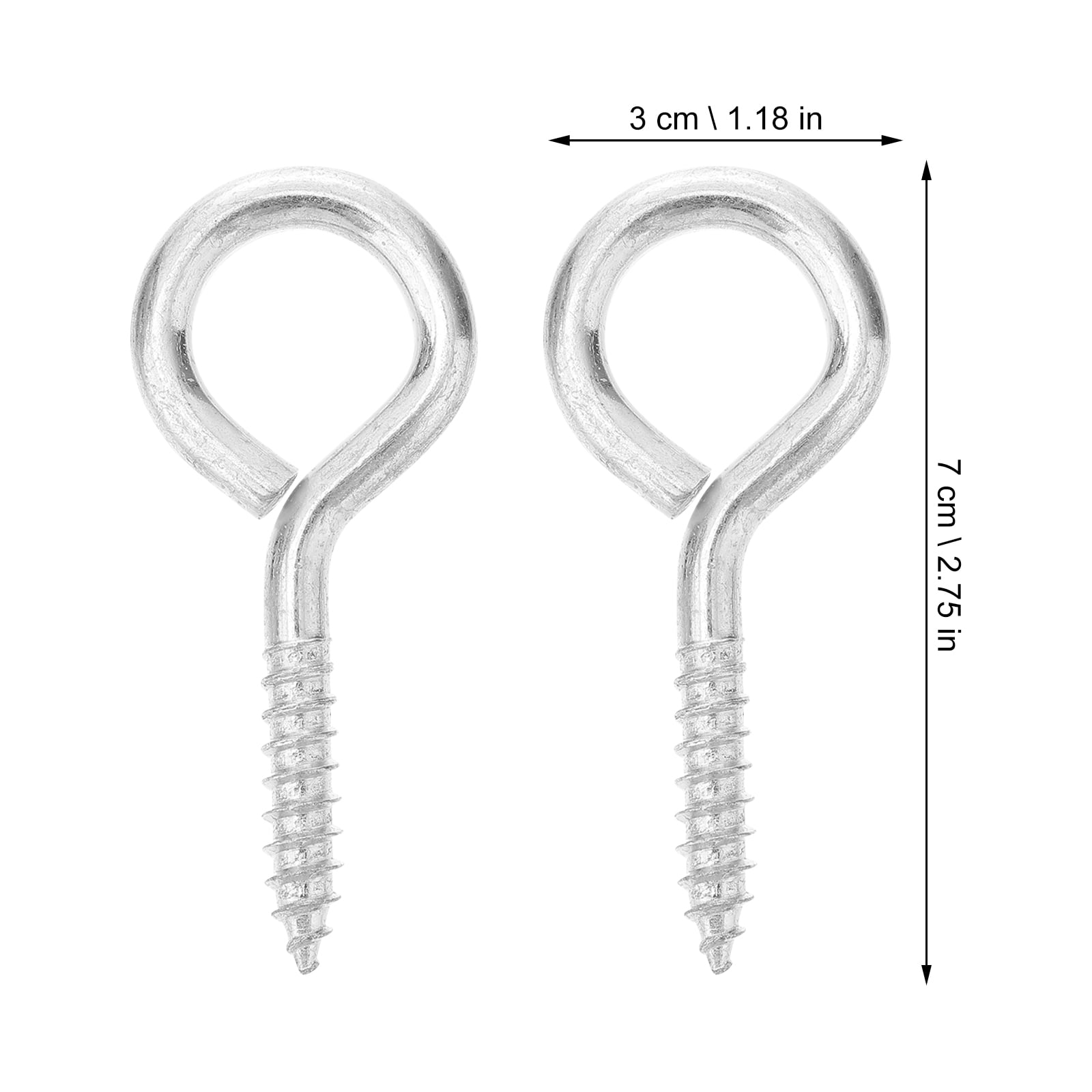 Yuangui Eye Hooks Screw Screws Bolts Heavy Duty Lag Stainless Steel ...