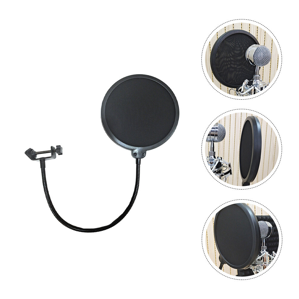 Yuangui Filter Mic Wind Microphone Screen Filter Recording Dual Screen ...