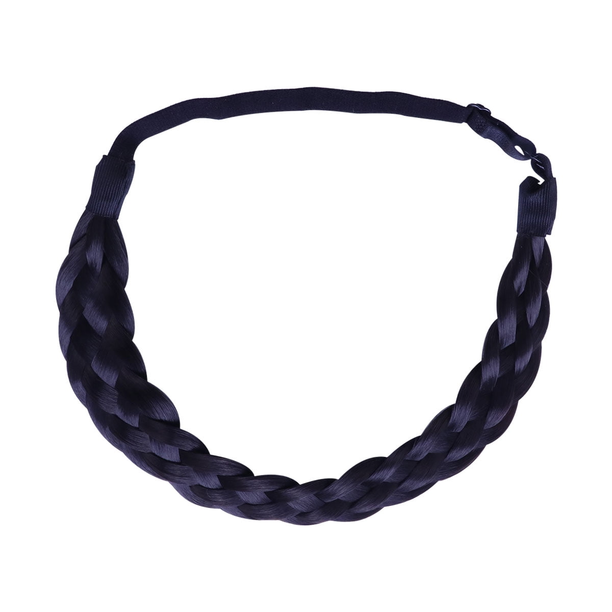 Yuangui Hair Headband Braids Braids Chunky Wide Plaited ...