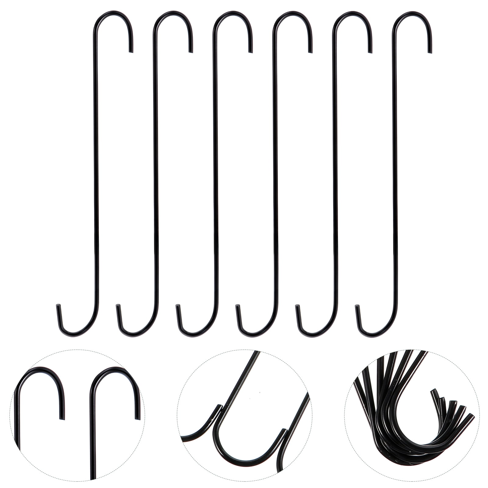 Yuangui Hanging Bird Hooks Hook Treepot Metal Hooks Black Duty Heavy ...