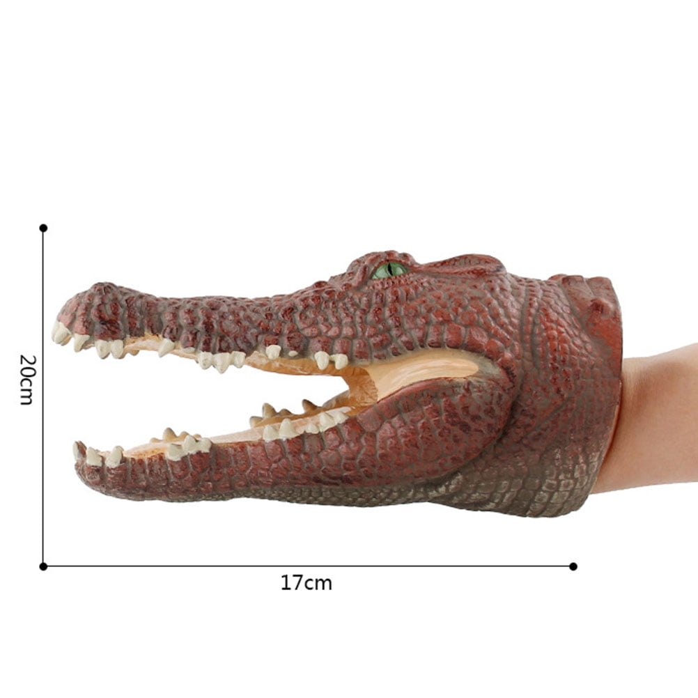 Yuangui Hippo Puppet Head Toys Handpuppet Puppets Kids Fingeranimal ...