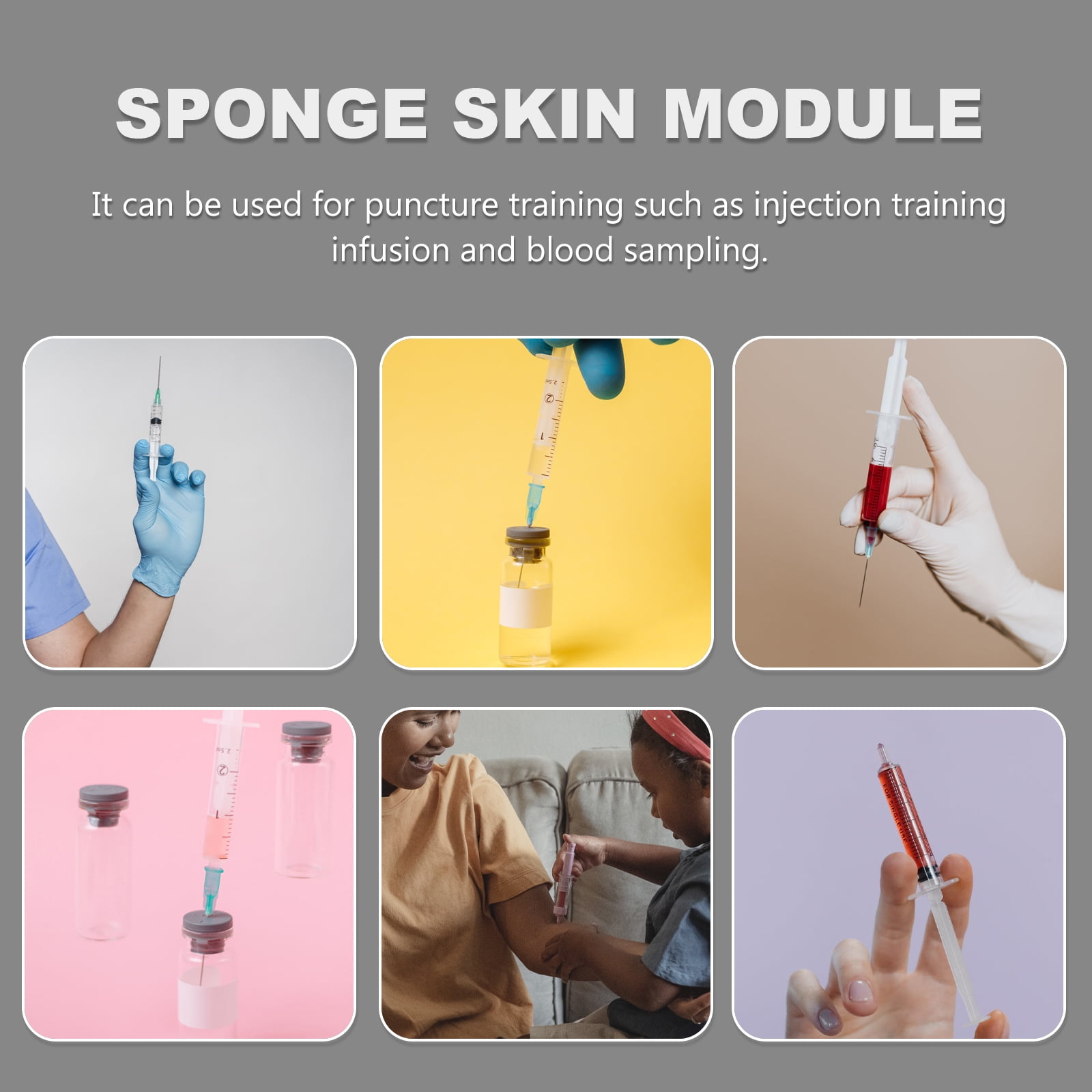 Yuangui Injection Pad Training Skin Practice Model Human Spongestudent ...
