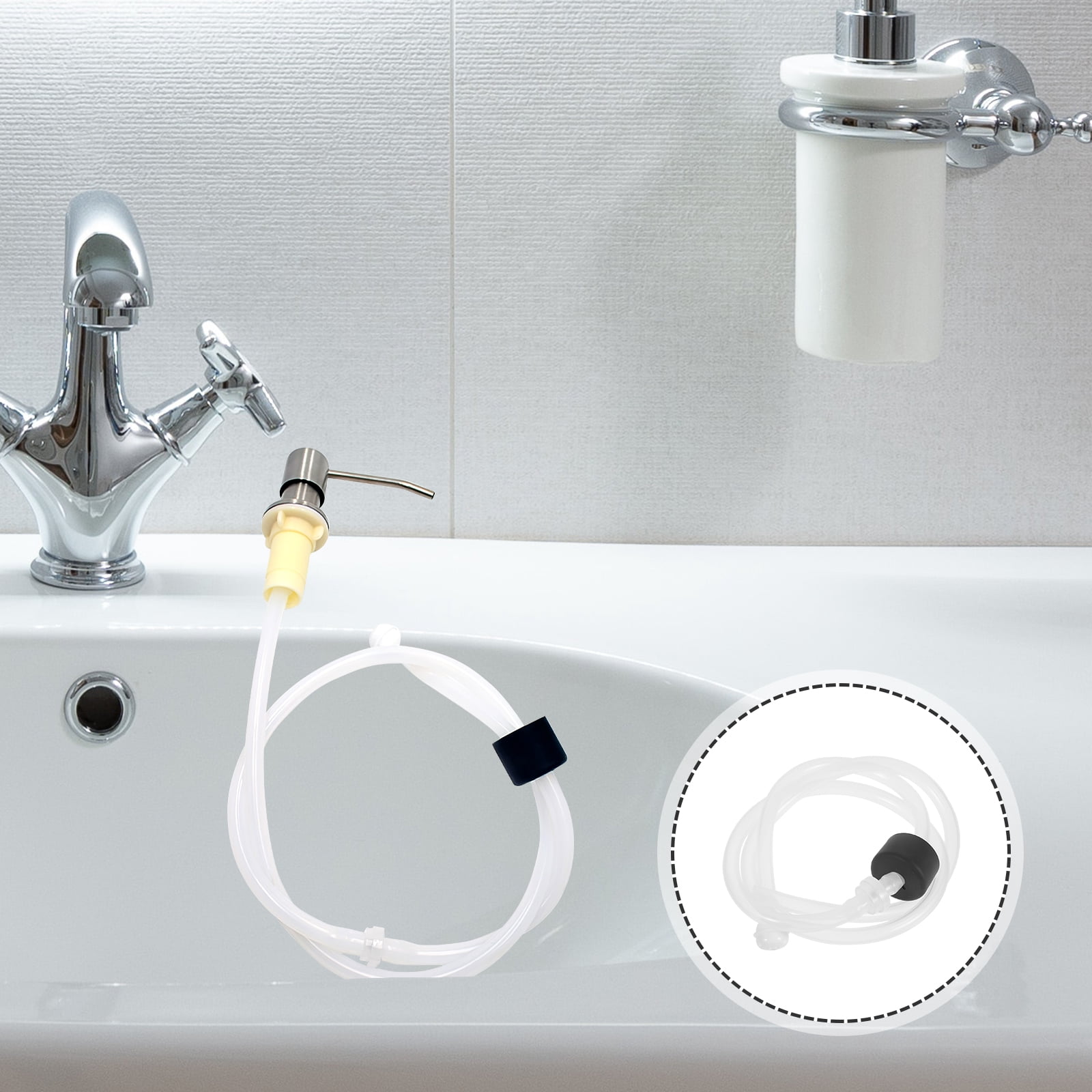 Yuangui Kitchen Sink Soap Dispenser Extension Tube - 1m - Walmart.com