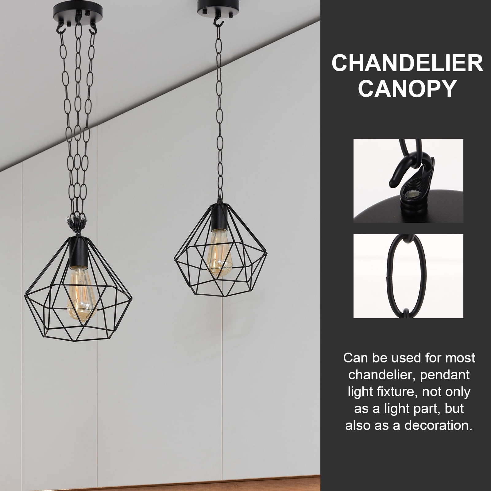Yuangui Light Chandelier Canopy Ceiling Plate Cover Kit Pendant Fixture ...