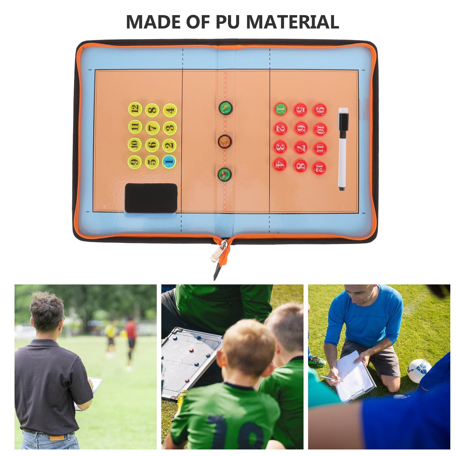 Yuangui Magnetic Coaching Board for Soccer, Volleyball, Basketball ...