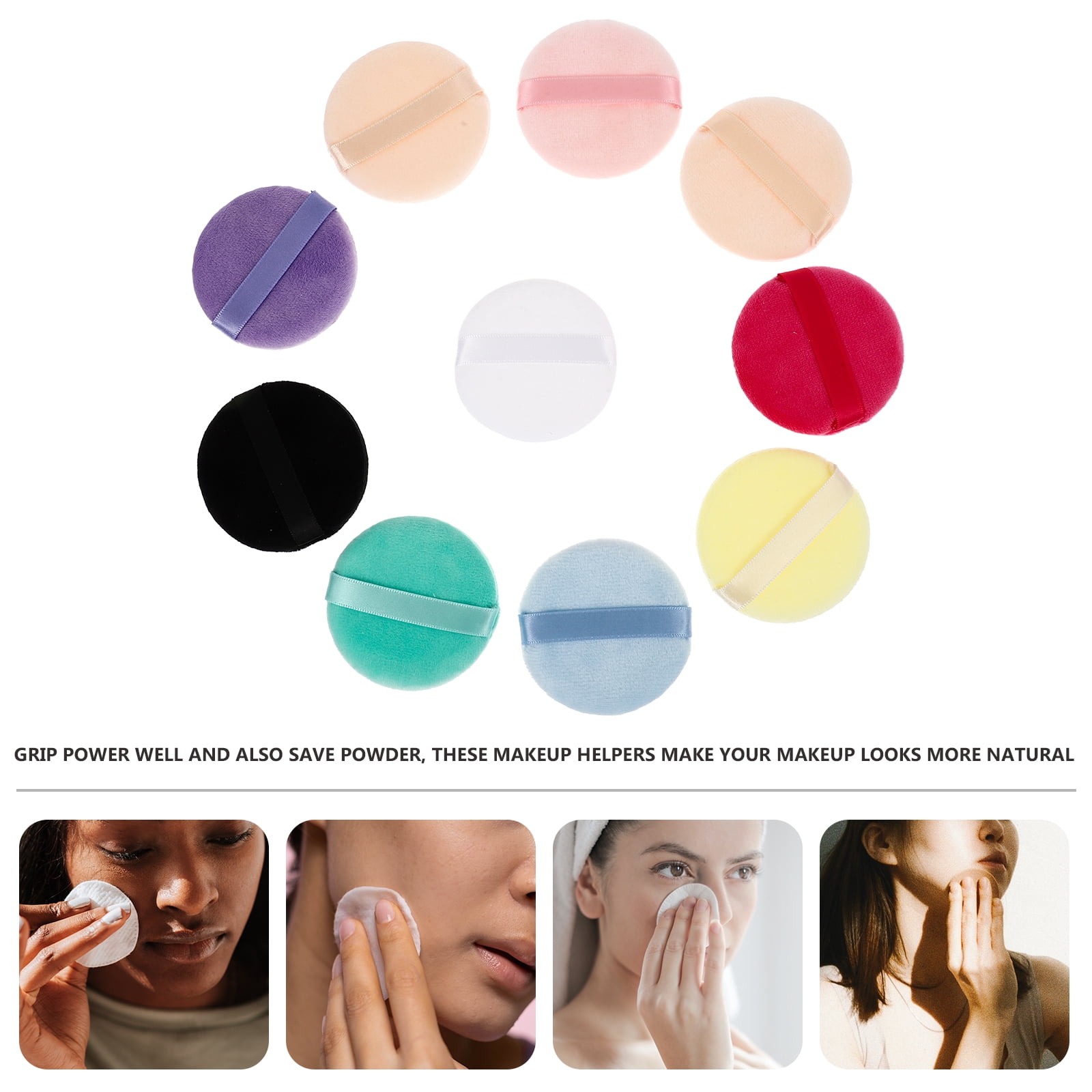 Yuangui Makeup Puff Cosmetics Pad Girl Face Puff Small Loose Powder ...