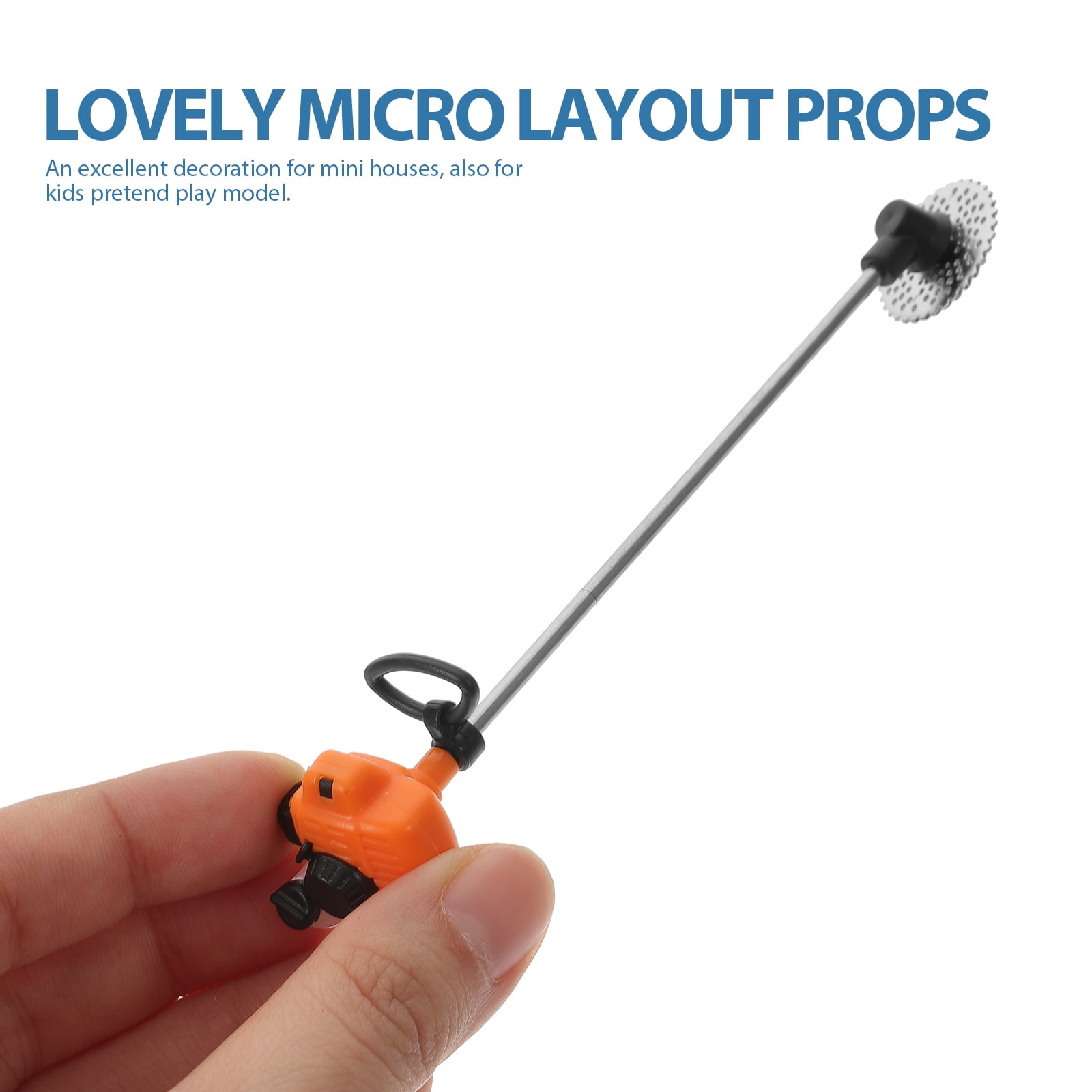 Yuangui Miniature Lawn Mower & Chain Saw Model for House Decor ...