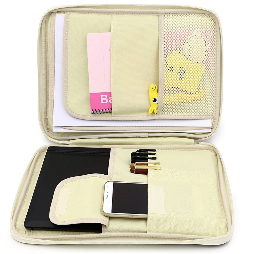 Yuangui Multi-Functional A4 Document Bag Portable Men Women Portfolio ...