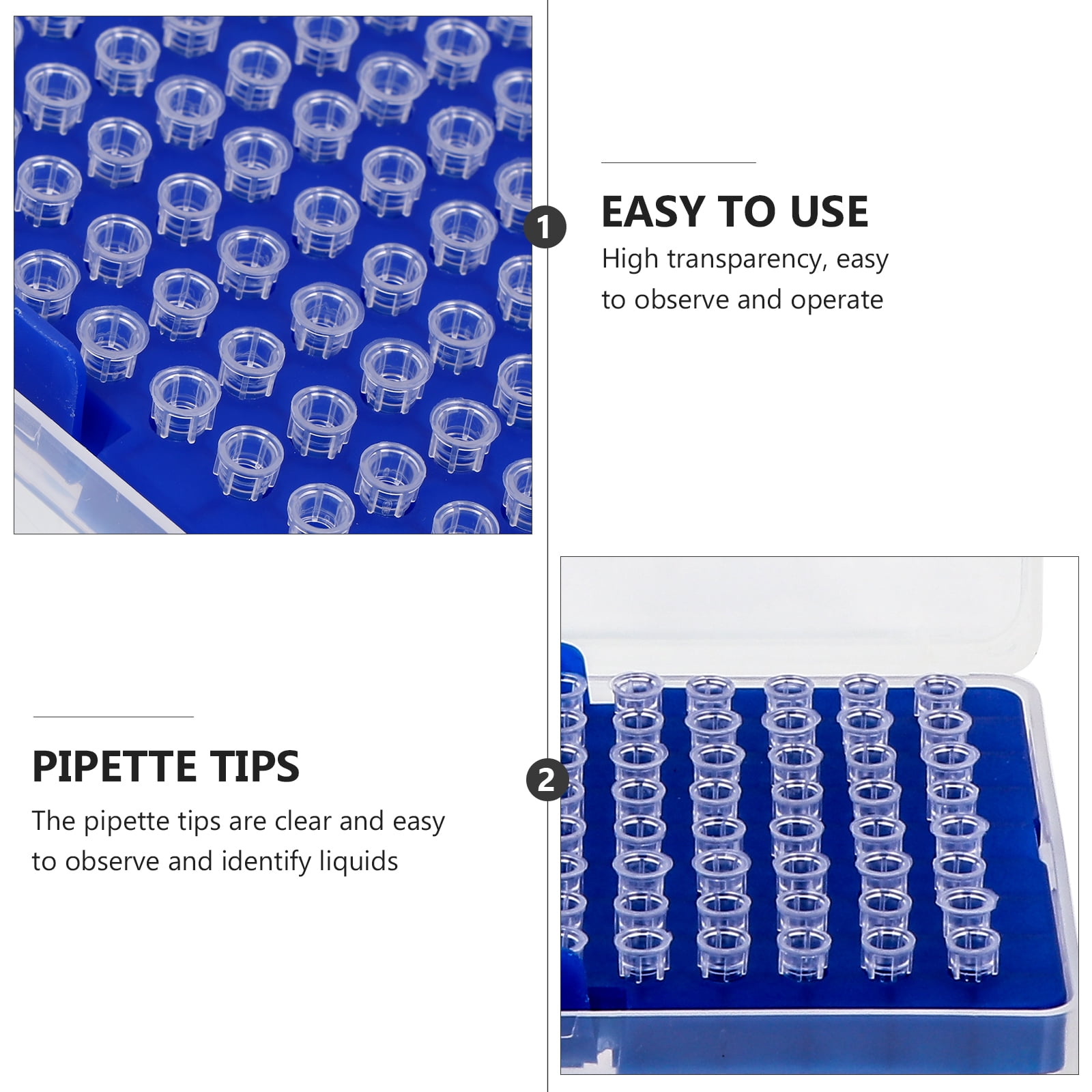 Yuangui Pipette Tips Tip Pipettor Filter Liquid Laboratory Disposable ...