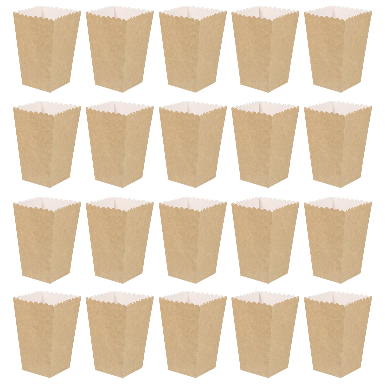 Yuangui Popcorn Boxes Paper Holder French Fry Fries Party Box Snack Cup ...