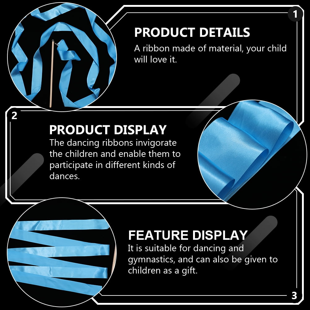 Yuangui Ribbon Dance Streamers Dancing Ribbons Streamer Twirling ...