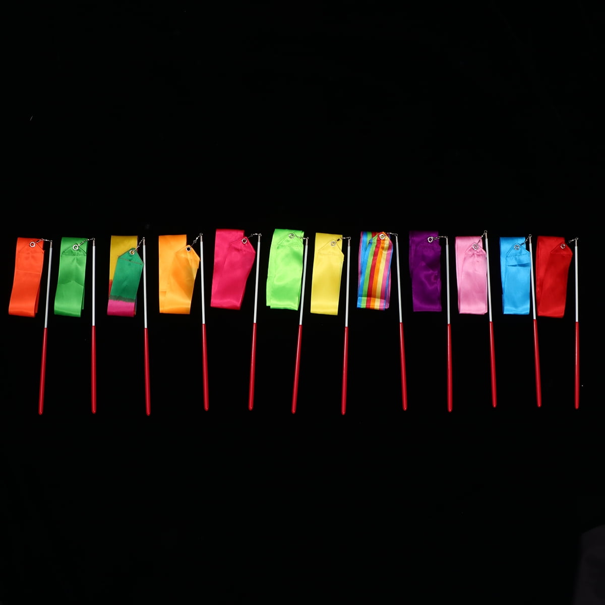 Yuangui Ribbon Streamers Gymnastics Dance Ribbons Dancingstick Rhythmic ...