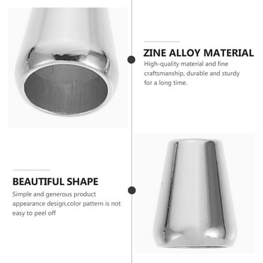 50 Pack Round Cord locks, Plastic Toggle Spring Stopper Single Hole for ...