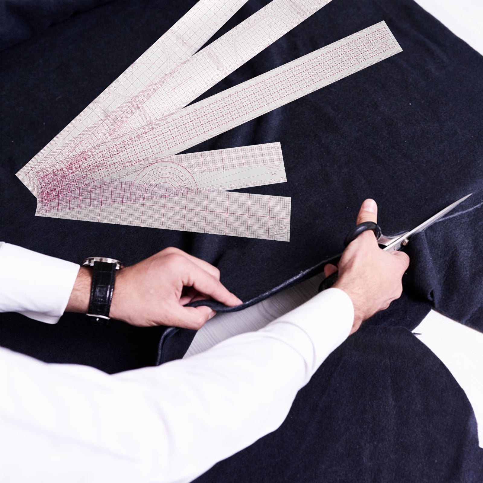 Yuangui Ruler Sewing Rulers Set French Tailor Grading Pattern Making ...