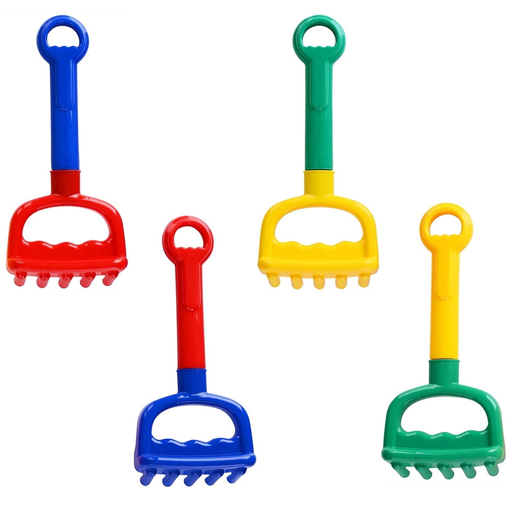 Yuangui Sand Beach Rake Kids Toys Hand Garden Rake Soil Shovels Tiller ...