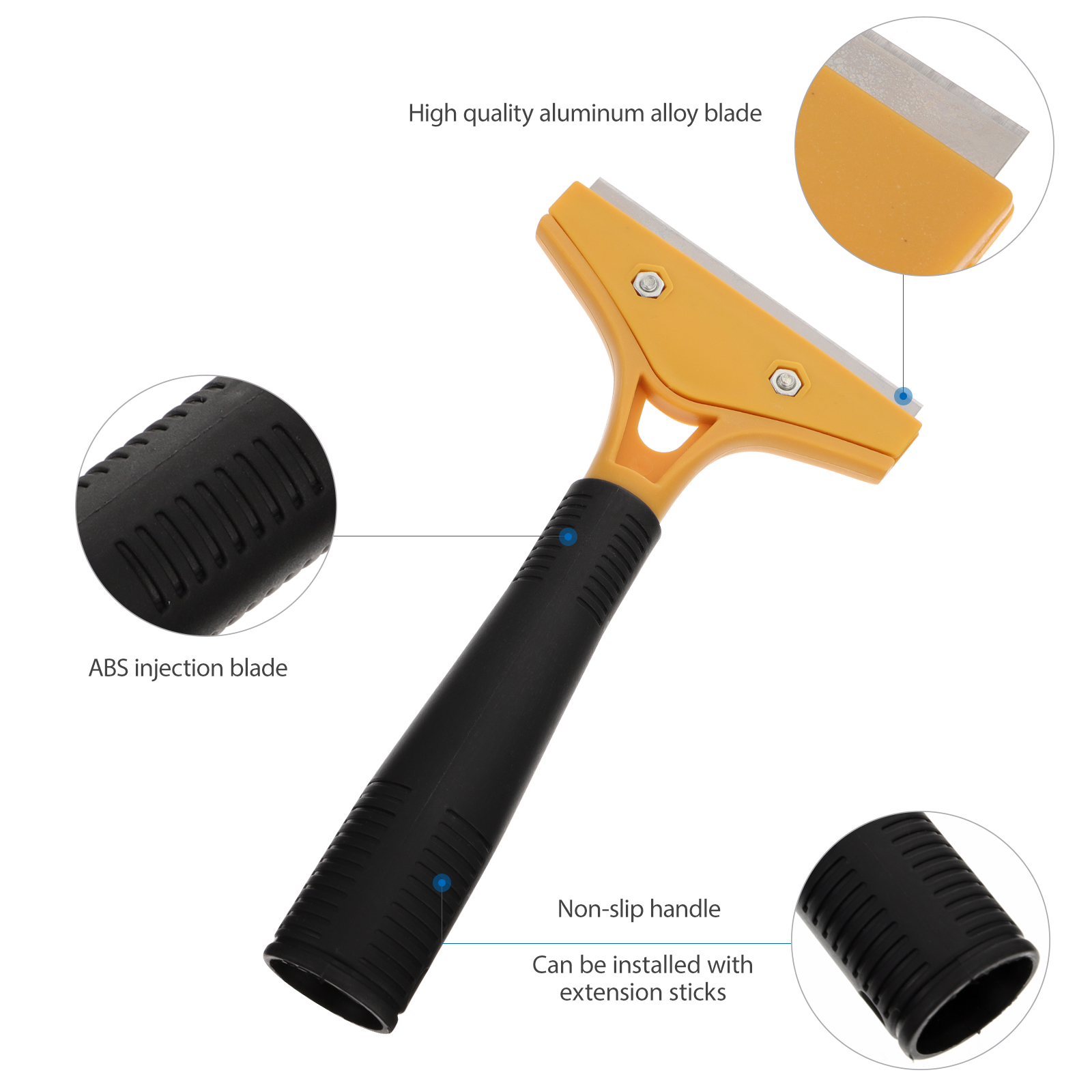 Yuangui Scraper Floor Scraper Tile Drywall Knife Metal Taping Putty ...