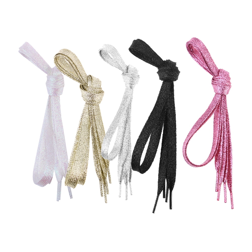 Yuangui Shoe Laces Shoelaces Shoelacesneakers Glitter Strings Flat Rope ...