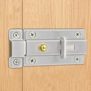 Spectrum Black Plastic Folding Door Lock for Enhanced Privacy and ...