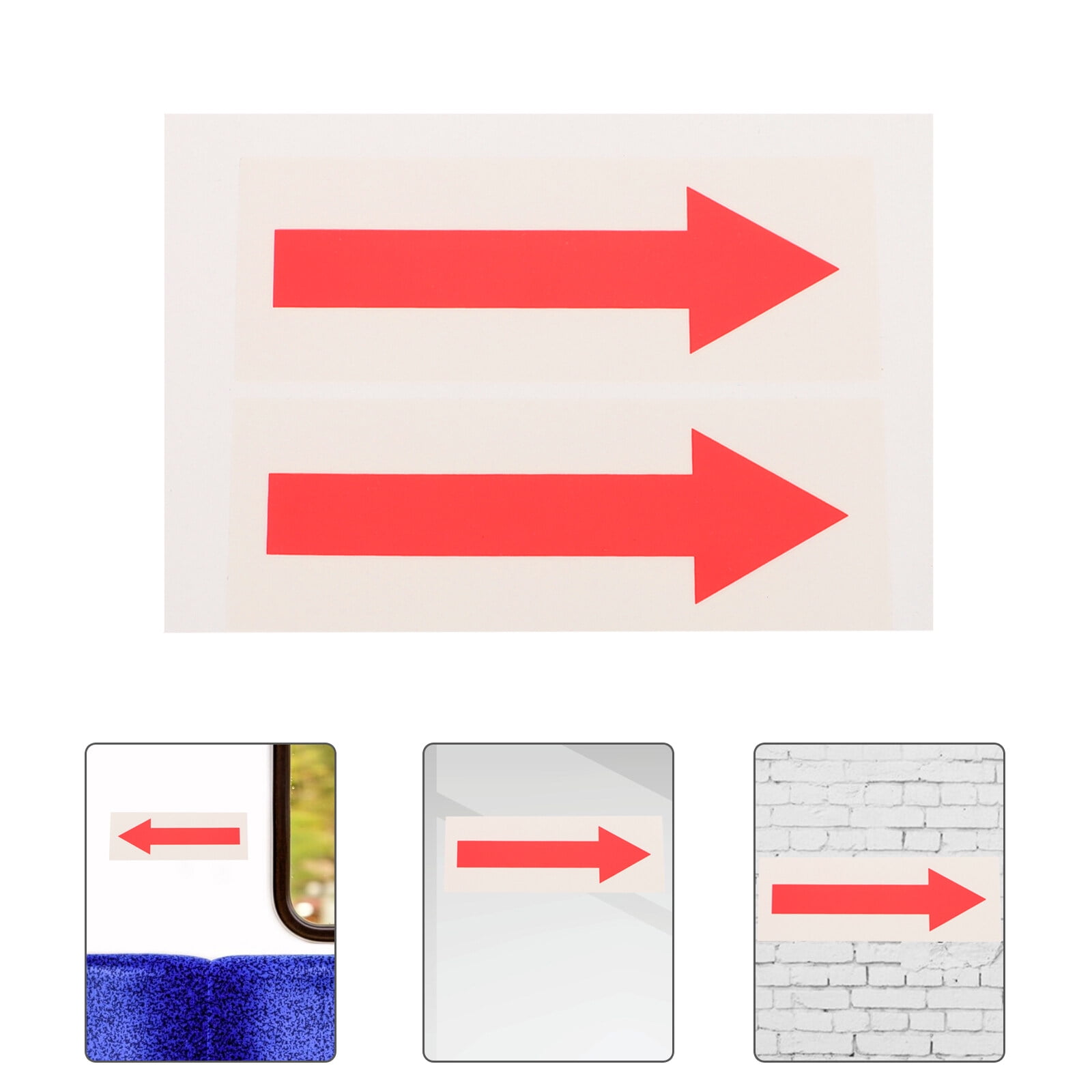 Yuangui Stickers Directional Label Direction Supermarket Labels Red Dot ...