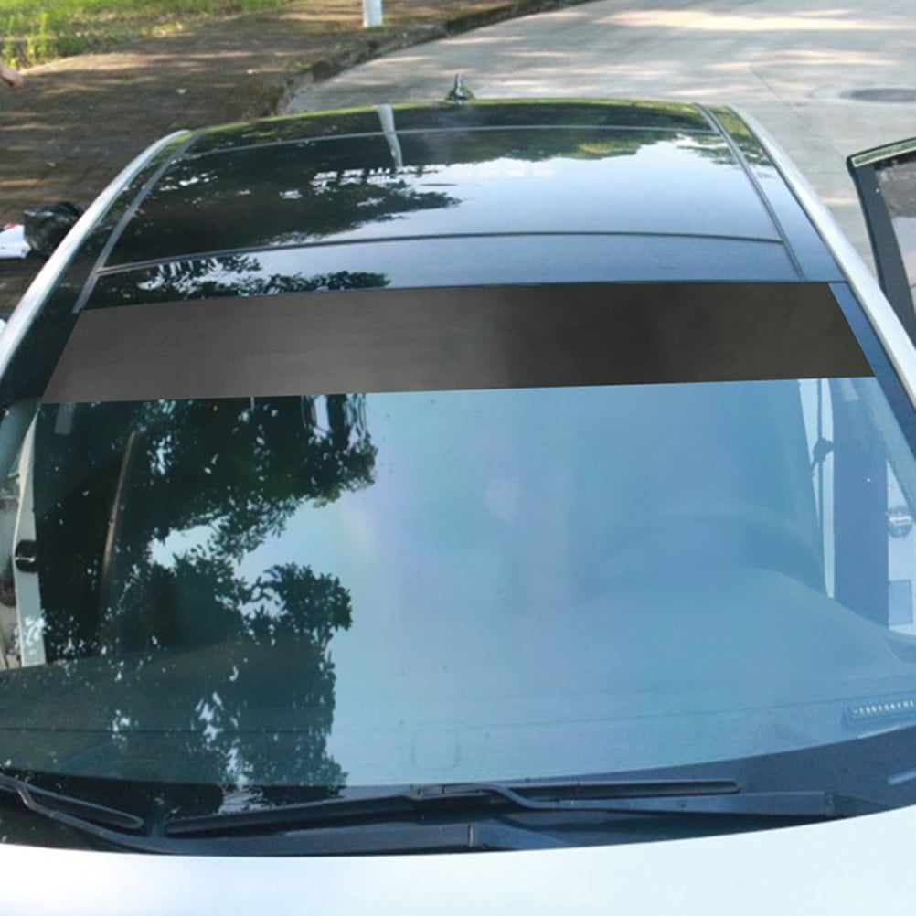 Yuangui Strip Sun Car Visor Windshield Window Sticker Vinyl Blind Front ...