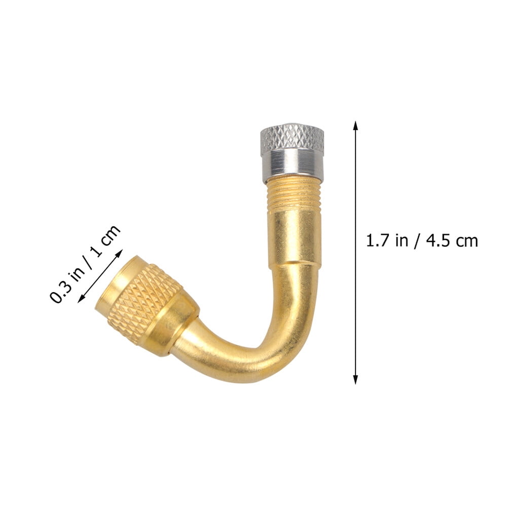 Yuangui Tire Stem Extension Extenders Adapter Extender 45 Degree ...