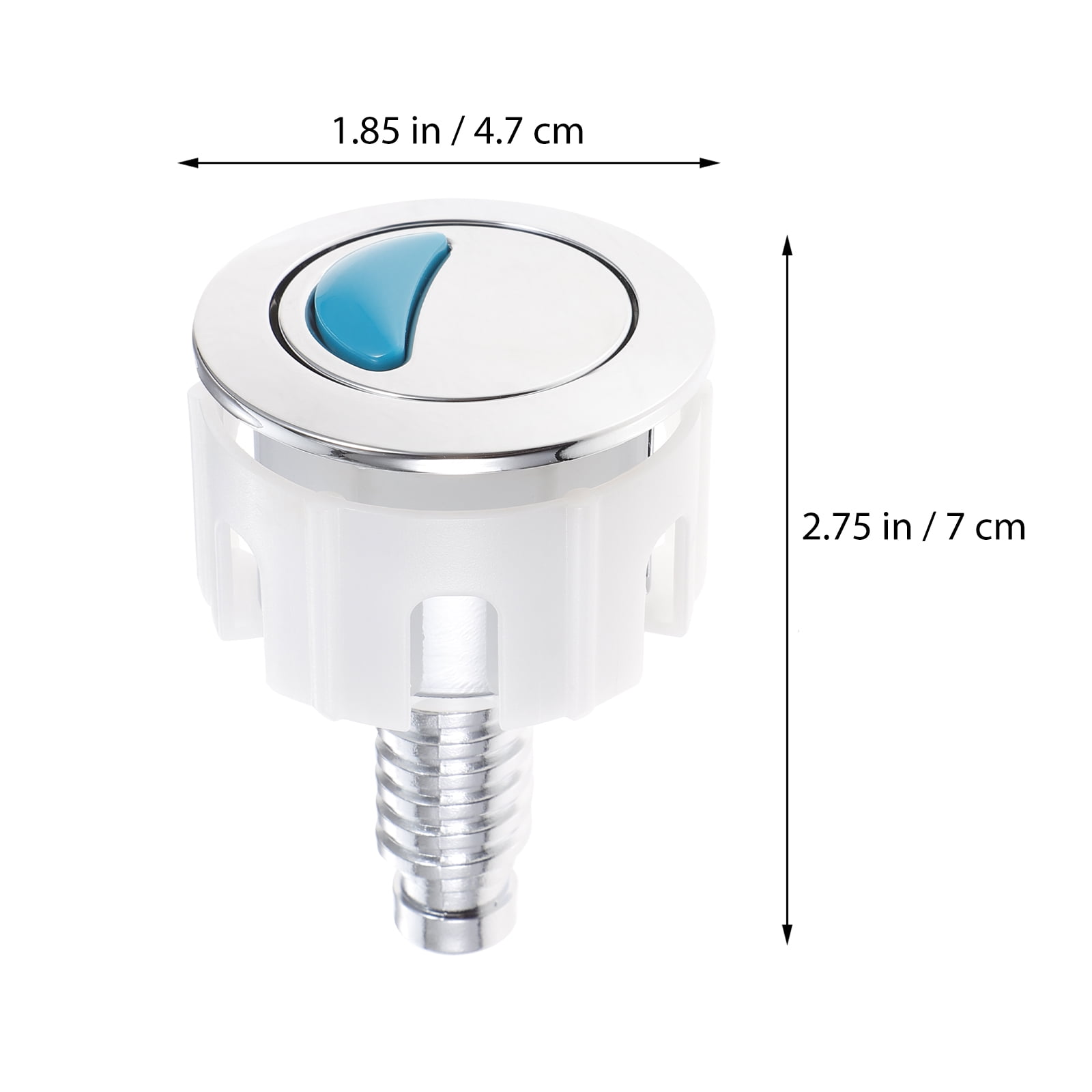 Yuangui Toilet Dual Flush Button Replacement Kit Plastic - Walmart.com