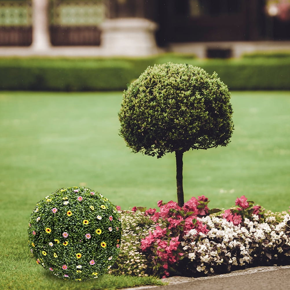 Yuangui Topiary Balls Grass Boxwood Cage Artificial Frame Flower ...