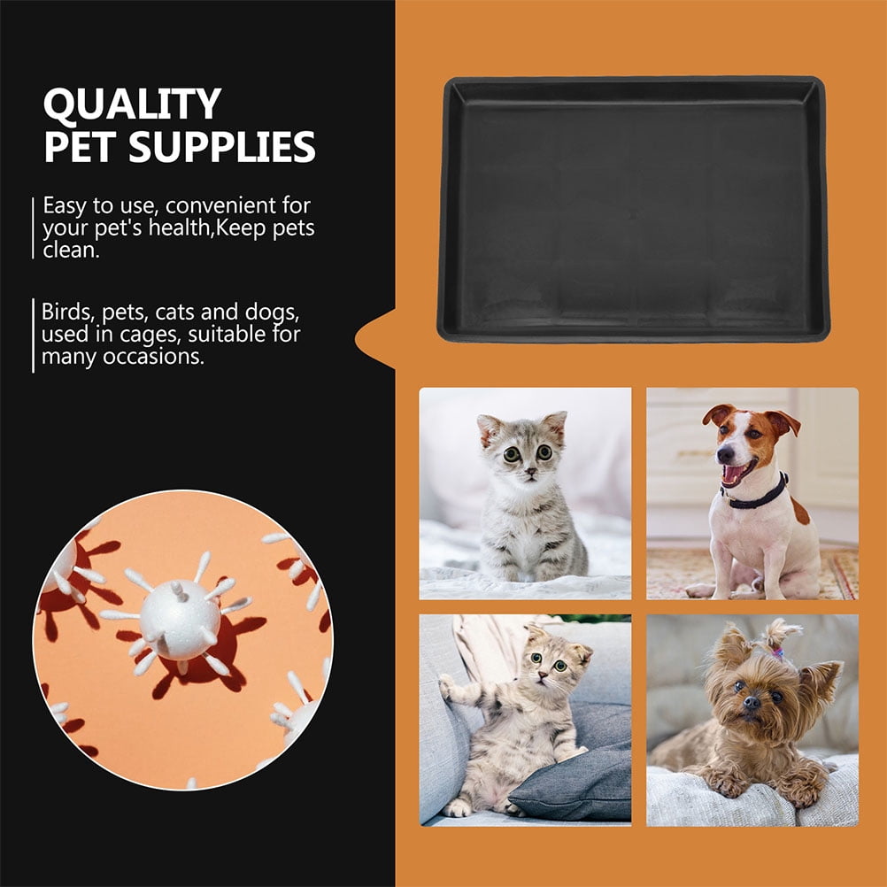 Yuangui Tray Dog Pet Tray Boot Cage Poop Potty Pan Pad Crate Training ...