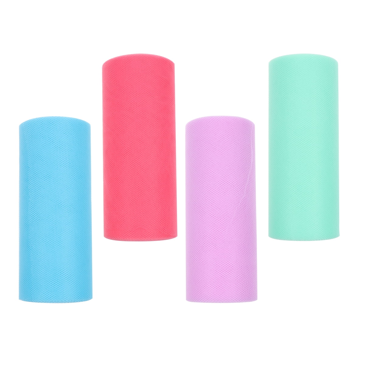 Yuangui Tulle Rolls Ribbon Mesh Gauze Roll Wedding Fabric Poly Diy Yarn ...