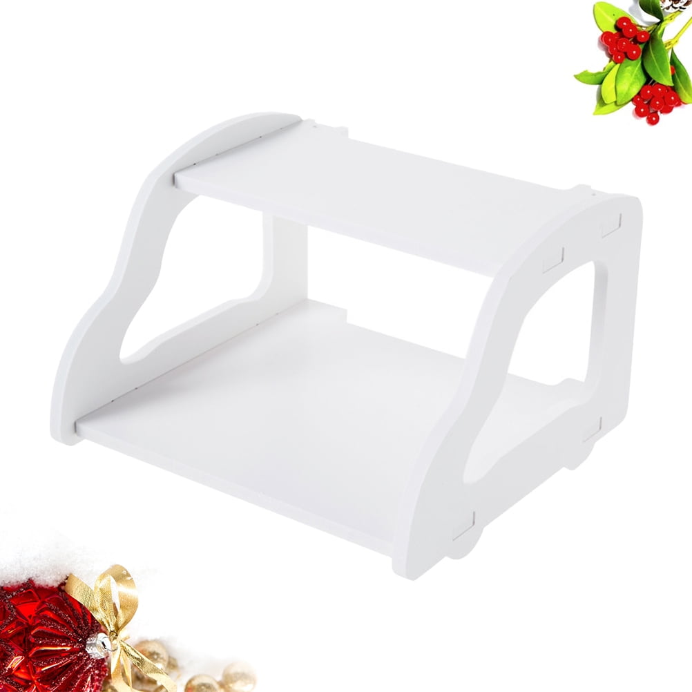 Yuangui Wall Mount Router Shelf Creative Punch Free 2-Tier Set Box ...