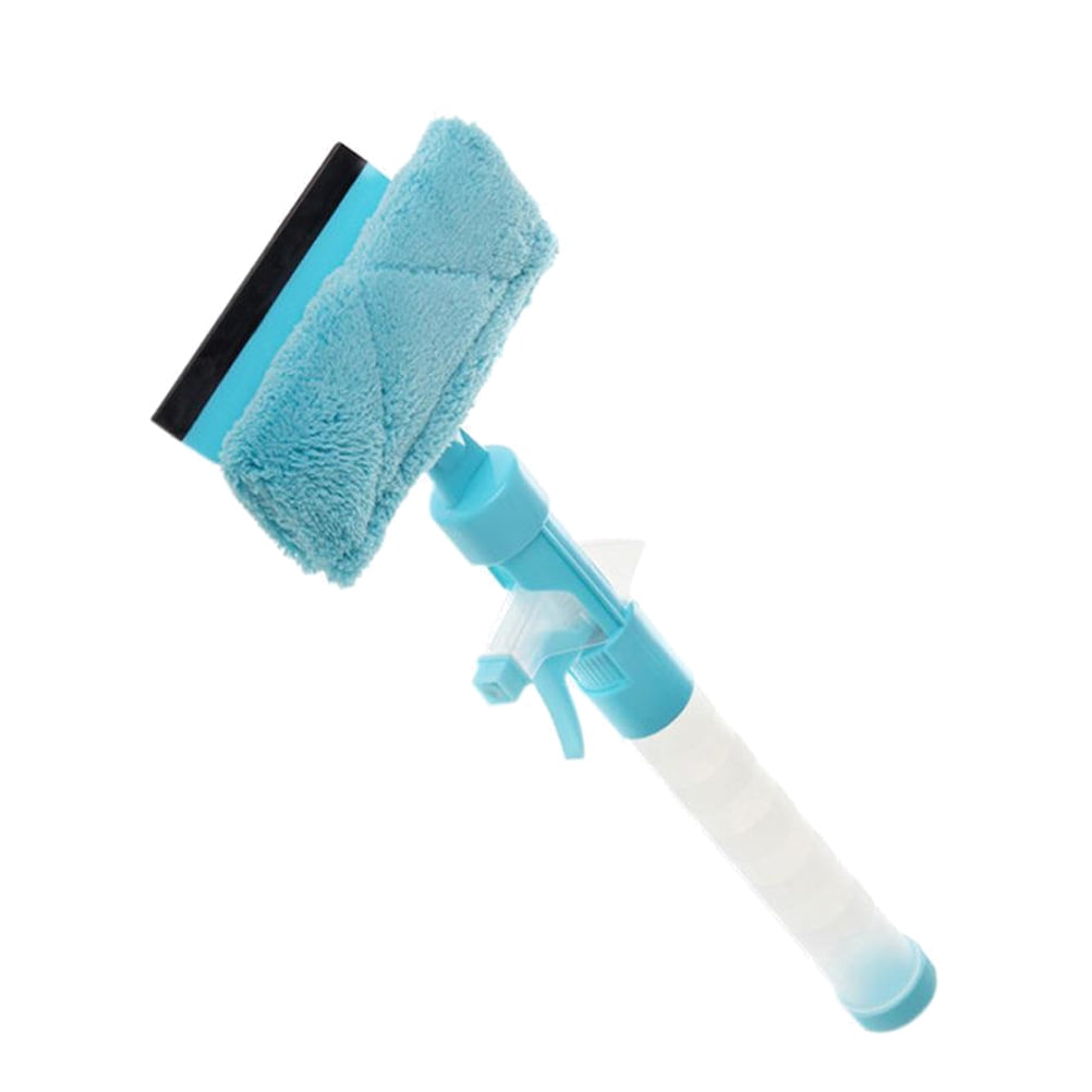 Yuangui Window Cleaning Combo Squeegee Glass Washer with Sprayer Blue ...