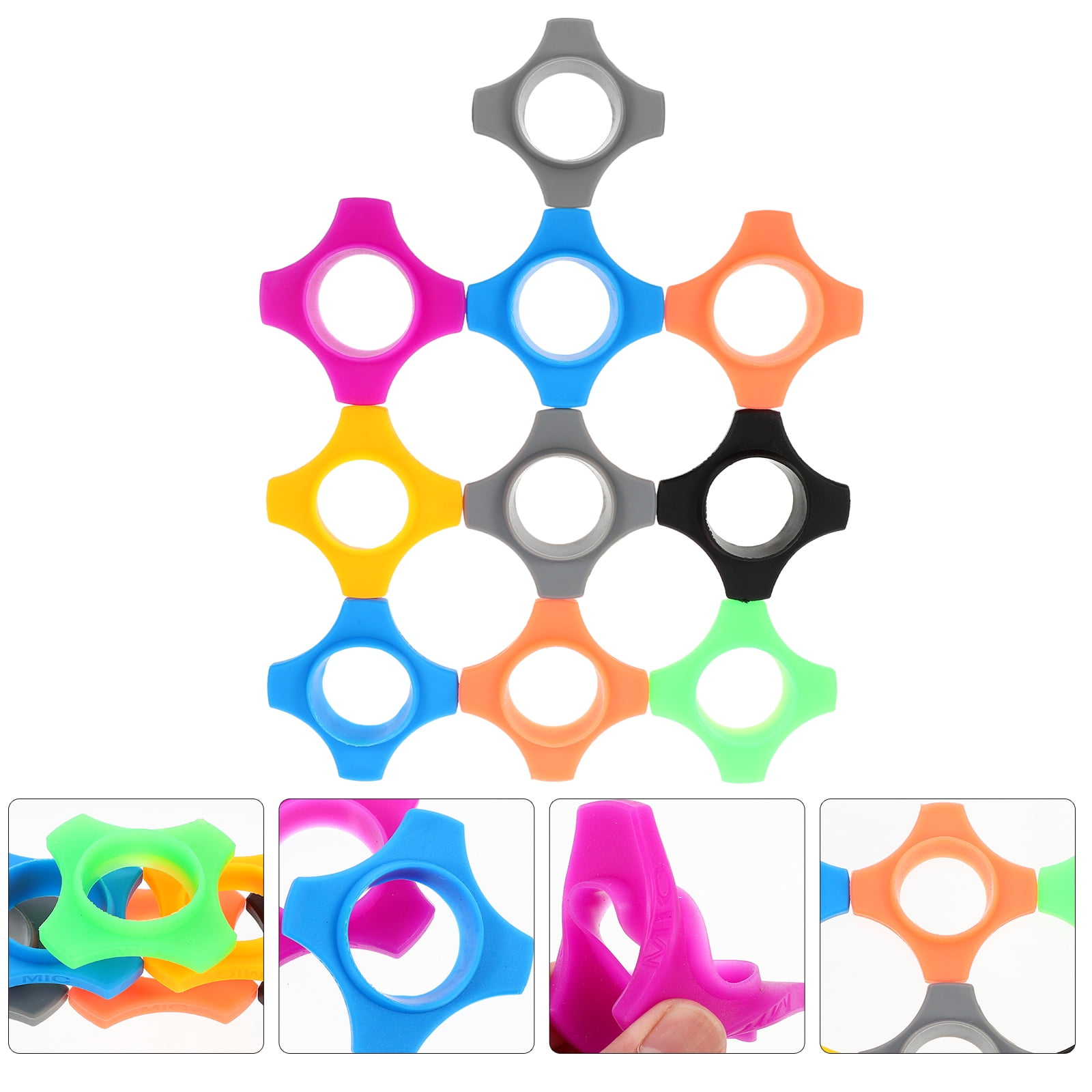 Yuangui Wireless Mic Rolling Protection Ring for KTV - 10Pcs - Walmart.com