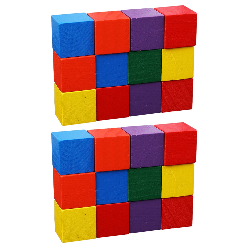 IDEANATEGRATE Kids Bricks Assorted Color 50Pcs 0.98x0.98x0.98in ...