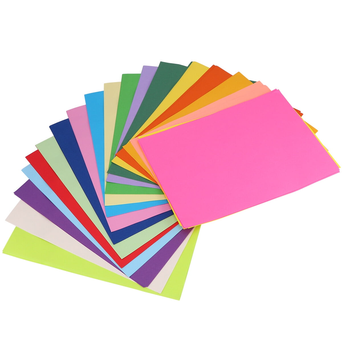Yuanmiaoke 100pcs Colored Copy Paper A4 Paper Drawing Paper ...