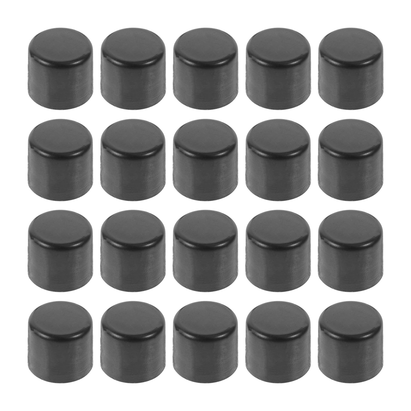 Yuanmiaoke 20pcs Foosball End Caps Foosball Table Rod Plastic Universal ...