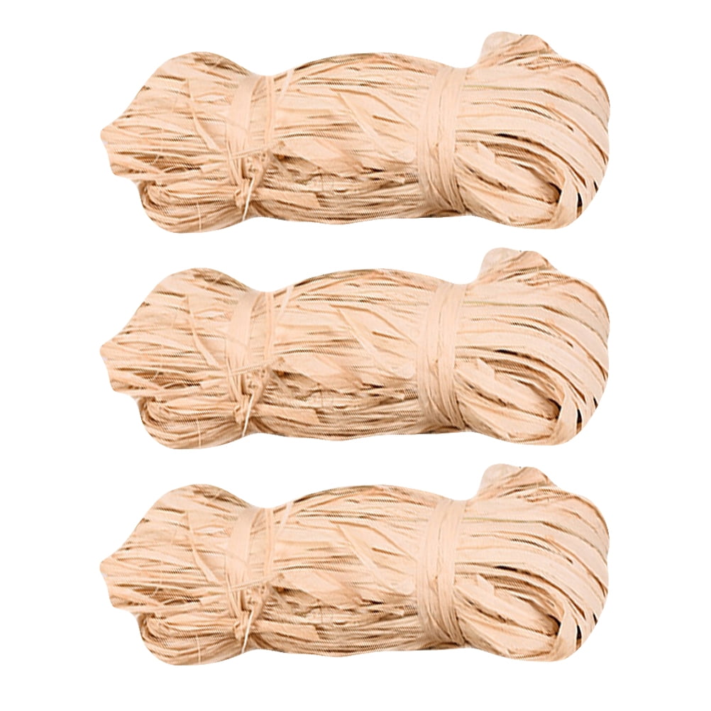 Yuanmiaoke 3 Bunches Raffia Filler Gift Box Filler Wedding Candy Boxes ...